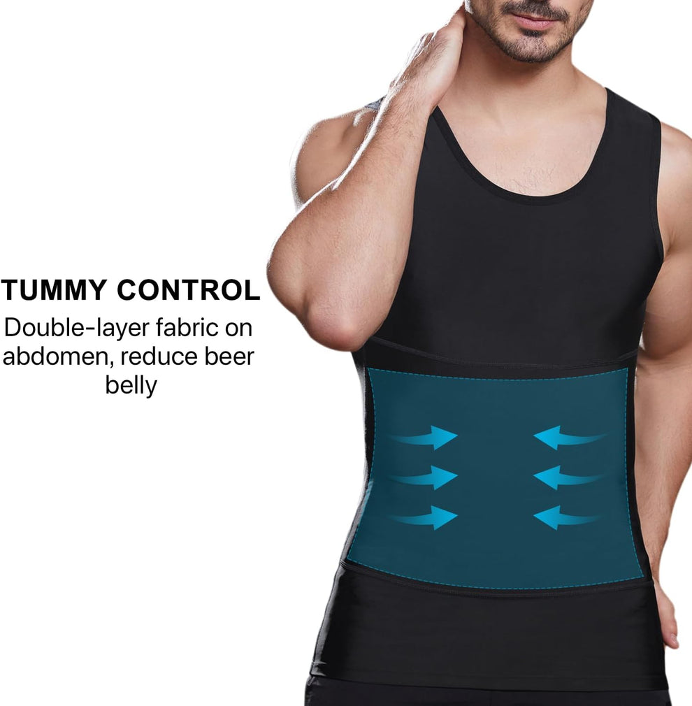 Men’s Slimming Compression Tank – CARTLIV